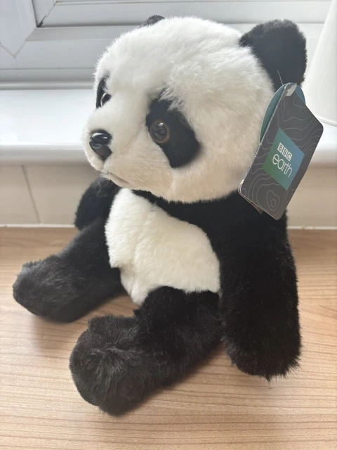 BBC EARTH PANDA Plush Soft Cuddly Toy New With Tags 10” £10.95 ...