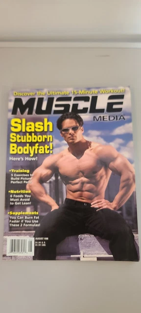 MUSCLE MEDIA BODYBUILDING magazine DAN BLAKELY 8-98 £10.87 - PicClick UK