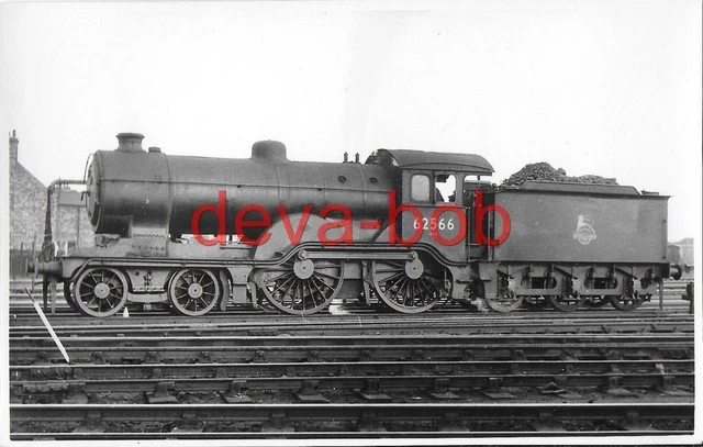 RAILWAY PHOTO LNER D16 62566 Cambridge Shed 1957 Great Eastern 4-4-0 ...