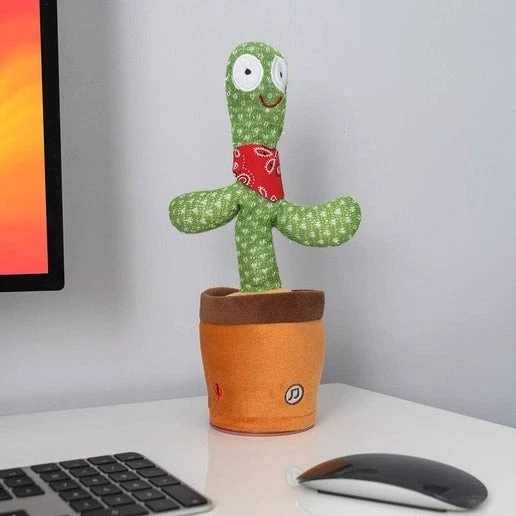 #WINNING DANCING CACTUS Plush Toy – Singing, Dancing & Mimicking Plush ...