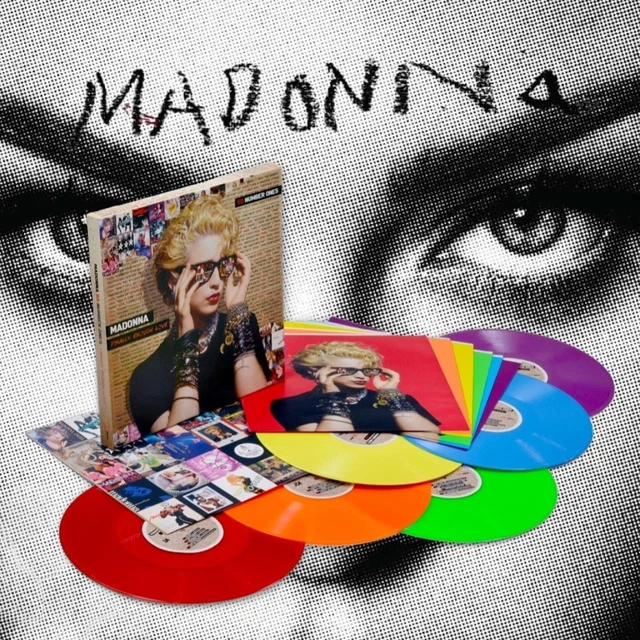 MADONNA FINALLY ENOUGH Love 50 Number Ones The Rainbow VINYL BOX SET ...