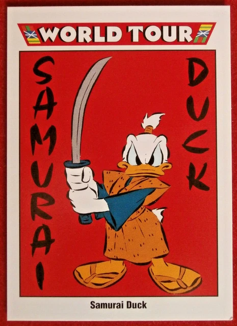DISNEY COLLECTOR CARDS - Card #192 - SAMURAI DONALD - IMPEL 1991 £12.99 ...