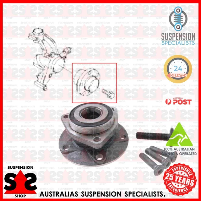 FRONT AXLE LEFT Or Right Wheel Hub Suit AUDI A3 1.4 TFSI A3 Limousine (8VS, EUR 122,35 - PicClick FR