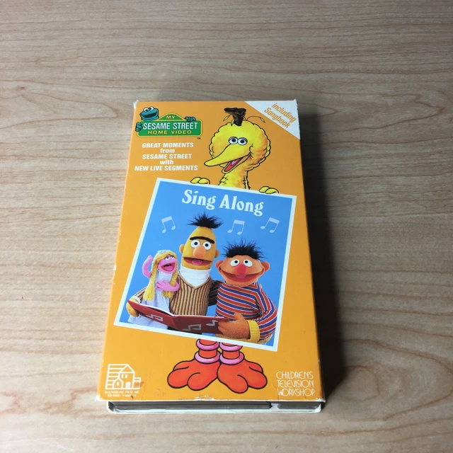 MY SESAME STREET Home Video Sing Along (VHS 1987) Random House Rare EUR ...
