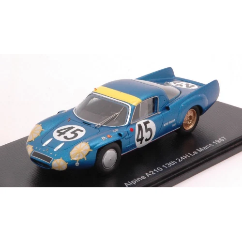 ALPINE A210 N.45 13th LE MANS 1967 J.VINATIER-M.BIANCHI 1:43 Spark ...