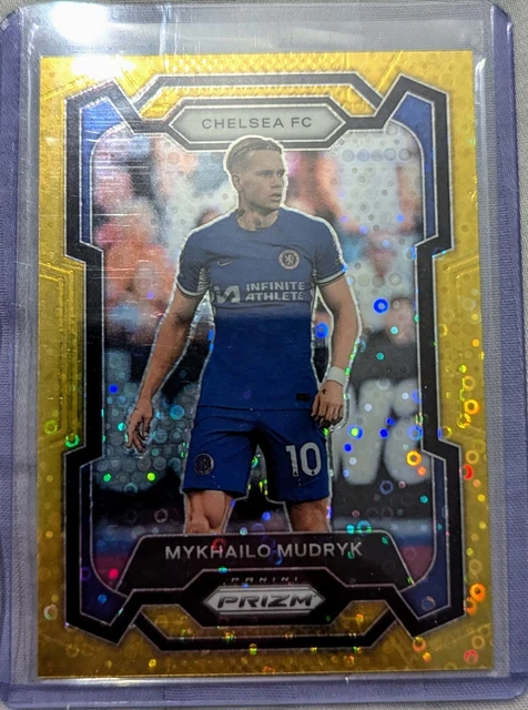 MYKHAILO MUDRYK PANINI Prizm Premier League 2023/24 Gold Breakaway /10 ...