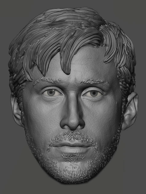 K BLADE RUNNER Ver C 1:12 scale custom unpainted Head 6" Action Figure ...