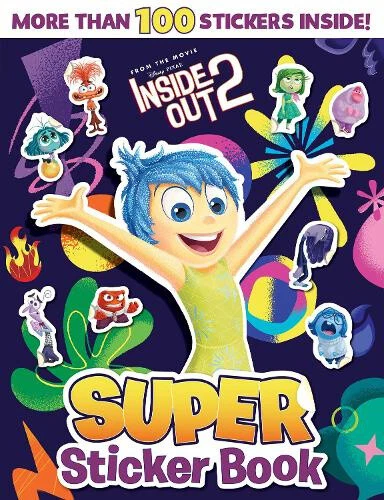 INSIDE OUT 2: Super Sticker Book (Disney Pixar) EUR 8,17 - PicClick FR