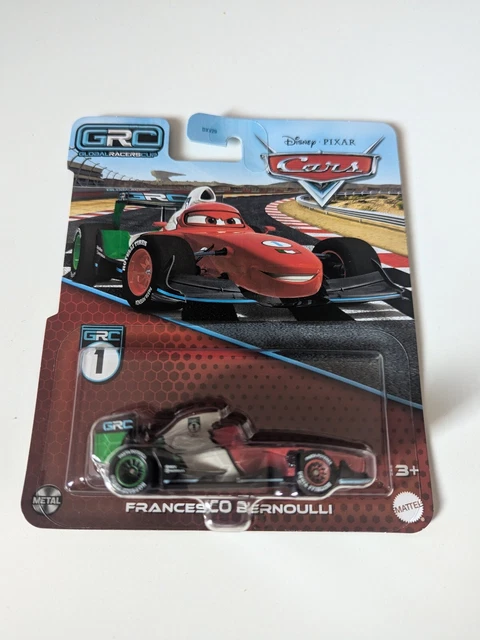 DISNEY PIXAR CARS Francesco Bernoulli GRC Racer Diecast 1:55 Combine ...
