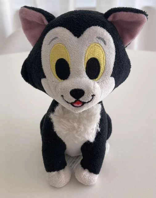 DISNEY PINOCCHIO FIGARO Cat Plush BLACK & WHITE Toy Stuffed Animal ...