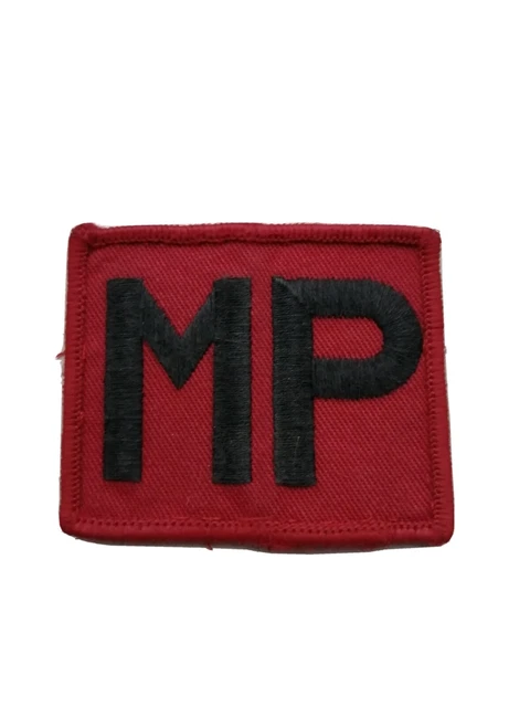 ROYAL MILITARY POLICE (RMP) Tactical Recognition Flash (TRF) MP Patch £ ...