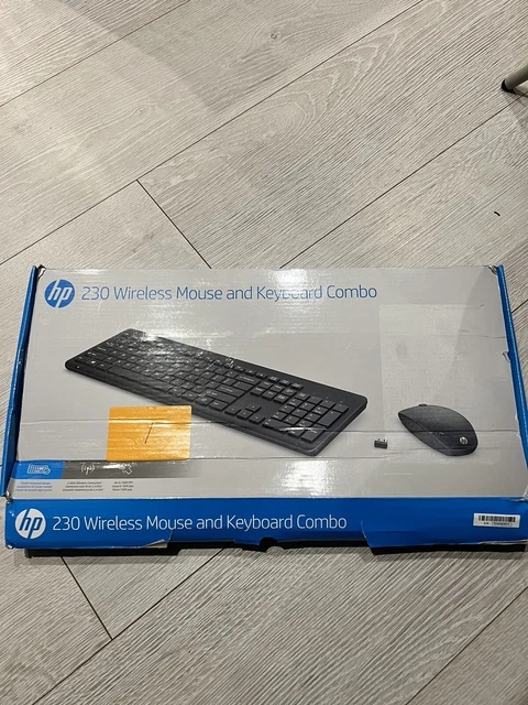 HP 230 WIRELESS Mouse and Keyboard Combo UK Version Black £19.99 ...