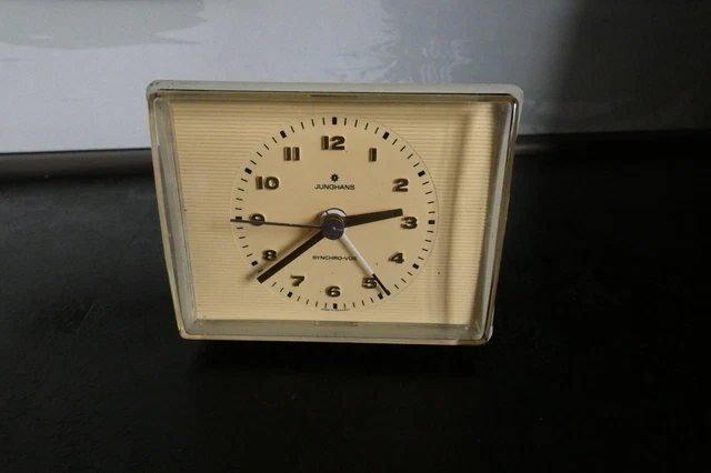 JUNGHANS SYNCHRO VOX Wecker Retro 70er Jahre EUR 35,00 - PicClick DE
