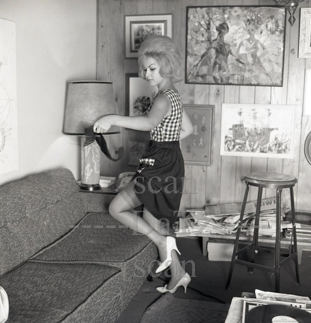 1960s Ron Vogel Negative Sexy Pinup Girl Lupe Lopez Cheesecake V214745