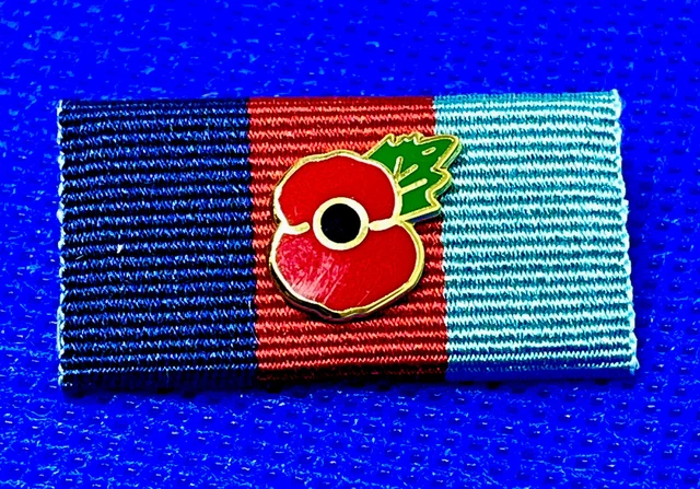 POPPY WW2 MEDAL Ribbon British Military Paratrooper Army Navy Raf EUR ...