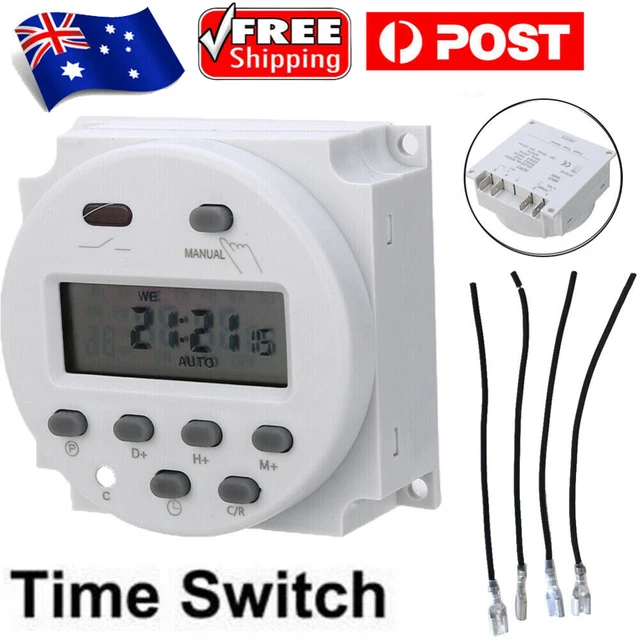 DC 12V TIMER Switch Digital Programmable Control LCD-Time Relay Day ...