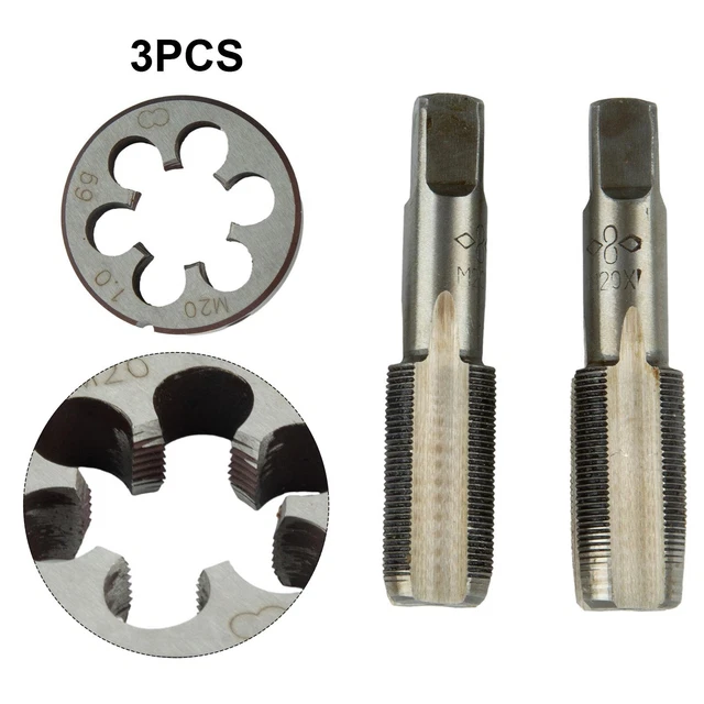 ESSENTIAL M20 X 1mm Metric Thread Tap and Die Set for Reliable Right ...