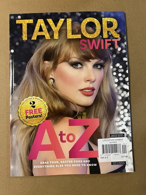 TAYLOR SWIFT A to Z Magazine - Eras Tour, Easter Eggs and Everything else £20.00 - PicClick UK
