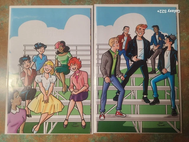 ARCHIE & FRIENDS Summer Lovin' 1 Grease Homage cover set by Dan Parent ...