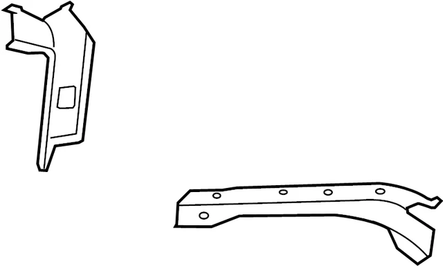 NISSAN/INFINITI 62513-EL030 RADIATOR Support Panel (Left $48.81 - PicClick