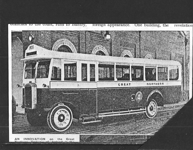 GREAT NORTHERN RLY (I) - Rail Bus Ex Works- Irish Rail Image #1758 £1. ...