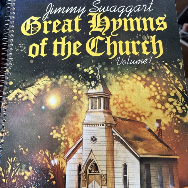 GREAT HYMNS OF The Church Jimmy Swaggart Spiral Songbook SEE FULL LIST ...