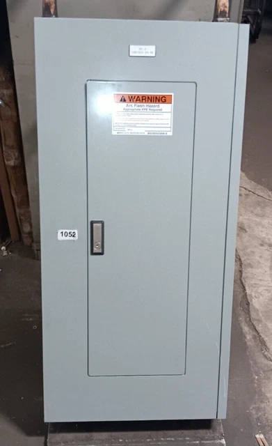 EATON PRL1A 100 Amp Main Breaker Panelboard 42 Circuit 208Y/120V 3Ø 4W ...