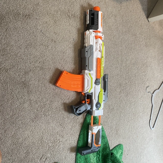 NERF MODULUS ECS-10 Blaster Gun With Attachments - See Info £14.74 ...