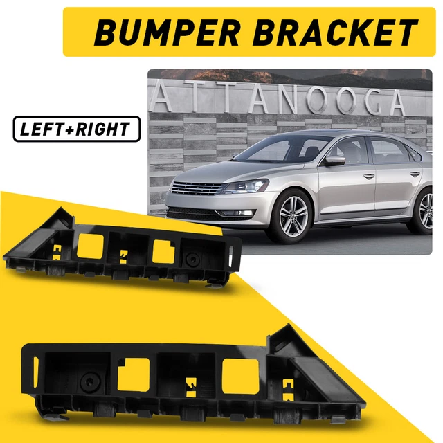 2X FOR 2012-2015 Volkswagen Passat Front Bumper Retainer Bracket ...