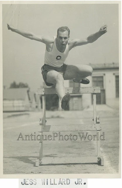JESS WILLARD PISTA Runner Caught IN Salto Antico Foto EUR 25,23 ...