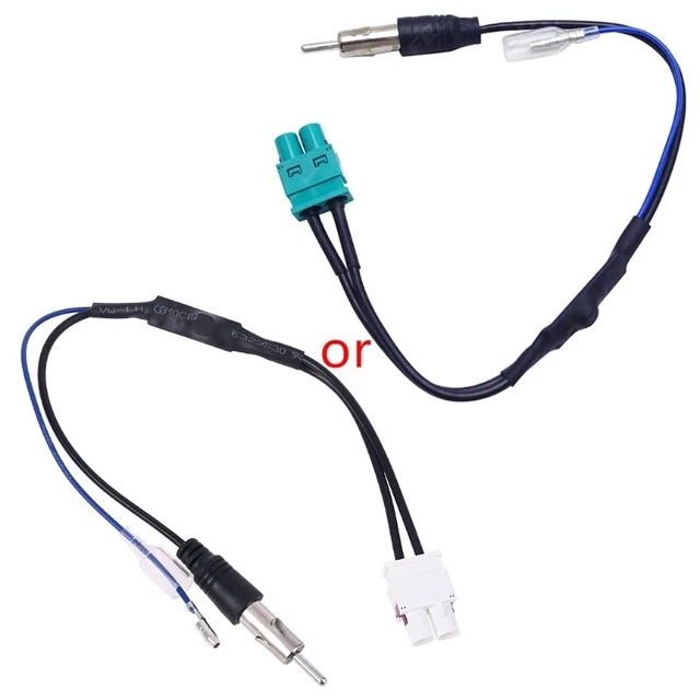 CAR TRUCK PLAYER Stereo Adapter Male Aerial Plug Radio Converter Cable ...