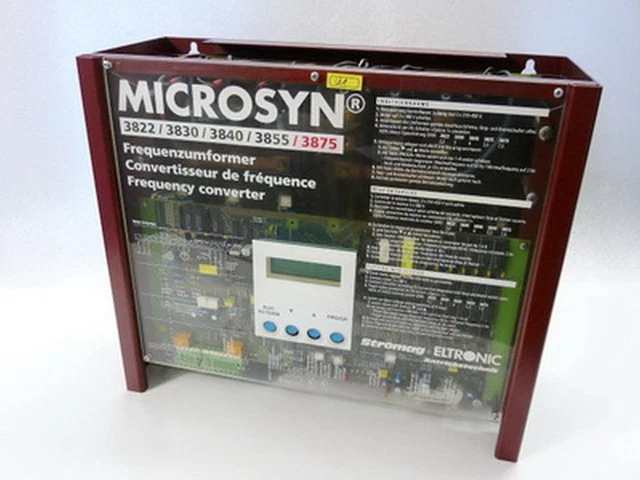 ELTRONIC MICROSYN 3875 Umrichter EUR 237,85 - PicClick DE