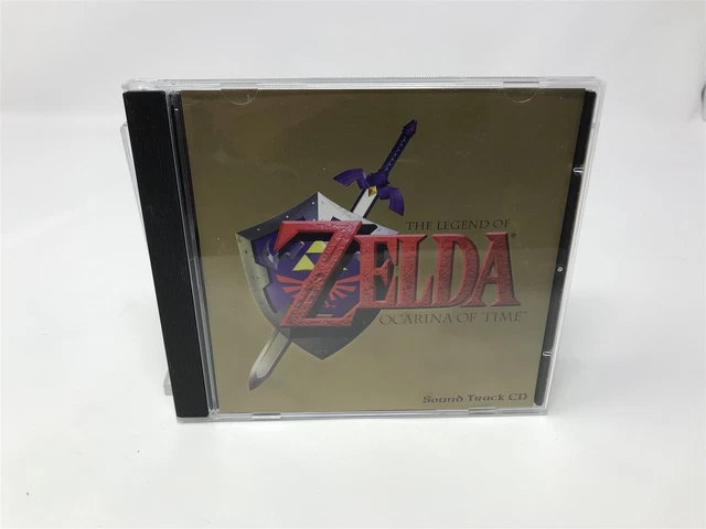 THE LEGEND OF Zelda: Ocarina of Time Official Soundtrack Audio Disc ...