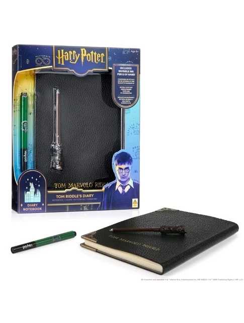HARRY POTTER TOM Riddle's Diary Notebook with Pen and UV Torch £29.41 ...