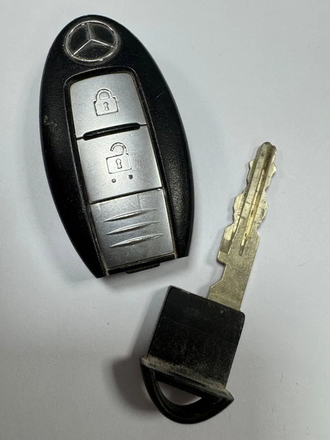 GENUINE MERCEDES X Class 2 Button Remote Smart Key Fob Tested. Alps ...