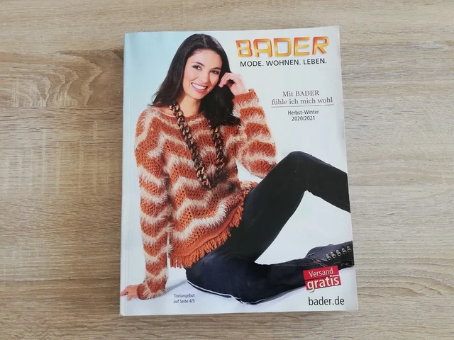 VERSANDHAUS KATALOG - Bader - Herbst-Winter 2020/2021 - Mode. Wohnen ...