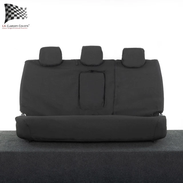FORD RANGER RAPTOR (2012-2016) Tailored Waterproof Rear Seat Covers ...