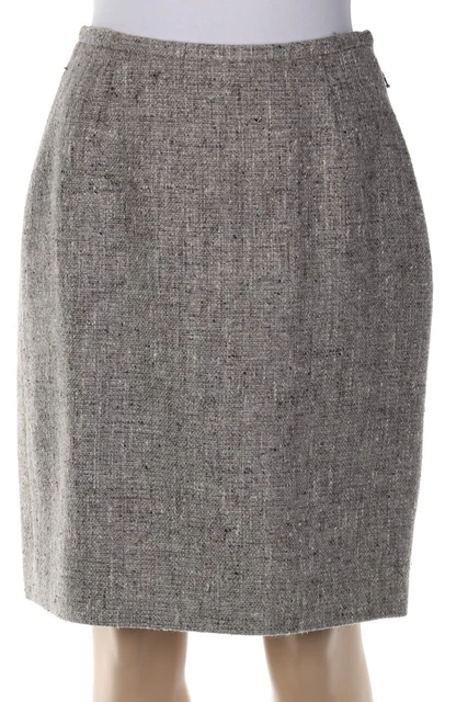JAEGER ROCK MIT Seide D 36 Grau-Töne Skirt EUR 29,90 - PicClick DE