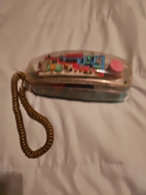 VINTAGE UNISONIC MODEL 6900 Corded Phone 80s/90s Iconic Clear ...