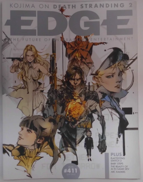 EDGE MAGAZINE JULY 2025 Kojima on Death Stranding 2 + Playtesting ...