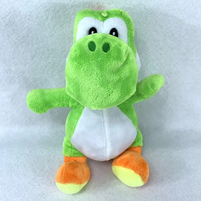 SUPER MARIO WORLD Plush Green Yoshi Soft Toy Stuffed Plush Animal Doll ...