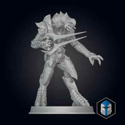 HALO ARBITER POSE 1 Figure Resin 3d printed DIY model kit 1:6 Scale £54 ...