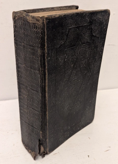 ANTIQUE 1835 HOLY Bible Old & New Testament Hardback George Eyre £22.99 ...
