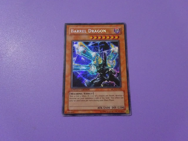 YU-GI-OH! YU-GI-OH BARREL Dragon MC1-EN002 Secret Rare Masters ...