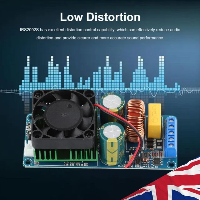 IRS2092S STAGE POWER Amplifier Board Class D Mono Channel Sound System Component £11.63 ...