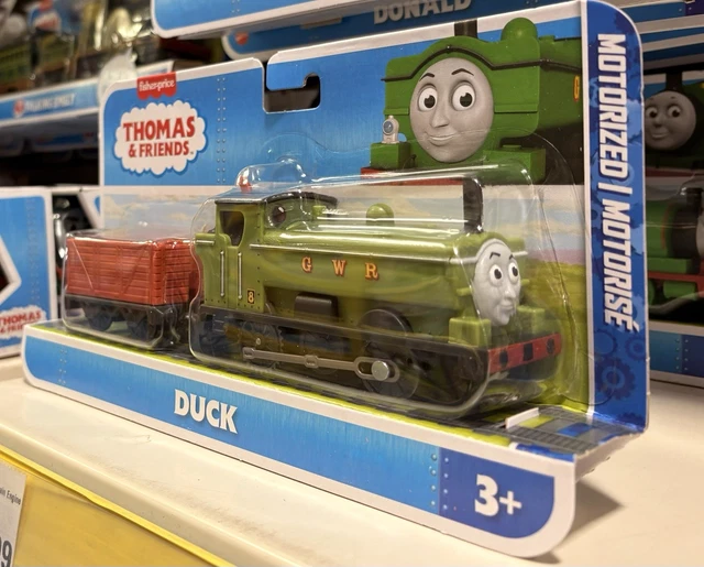 NEW THOMAS & Friends Motorised Train Engine Classic Duck battery ...
