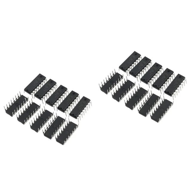 20 PCS Controllers IC Premium L293D DIP 16-pin Motor Controller for ...