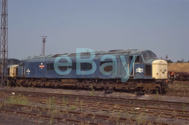 35MM RAILWAY SLIDE of Class 45 45128 @ Tinsley Copyright to Buyer £4.99 ...