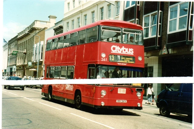 SOUTHAMPTON CITY BUS Leyland Atlantean Reg Number Yrv 261V Bus ...