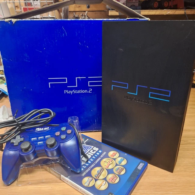 BOXED SONY PLAYSTATION 2 FAT PS2 Console + New Controller Bundle £45.00 ...